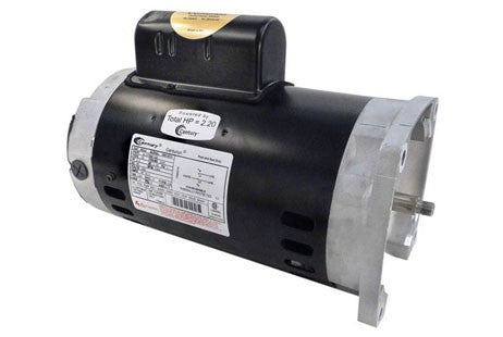 Magnetek Square Flange Motor 2HP 208V/230V Full Rated Energy Efficient ...